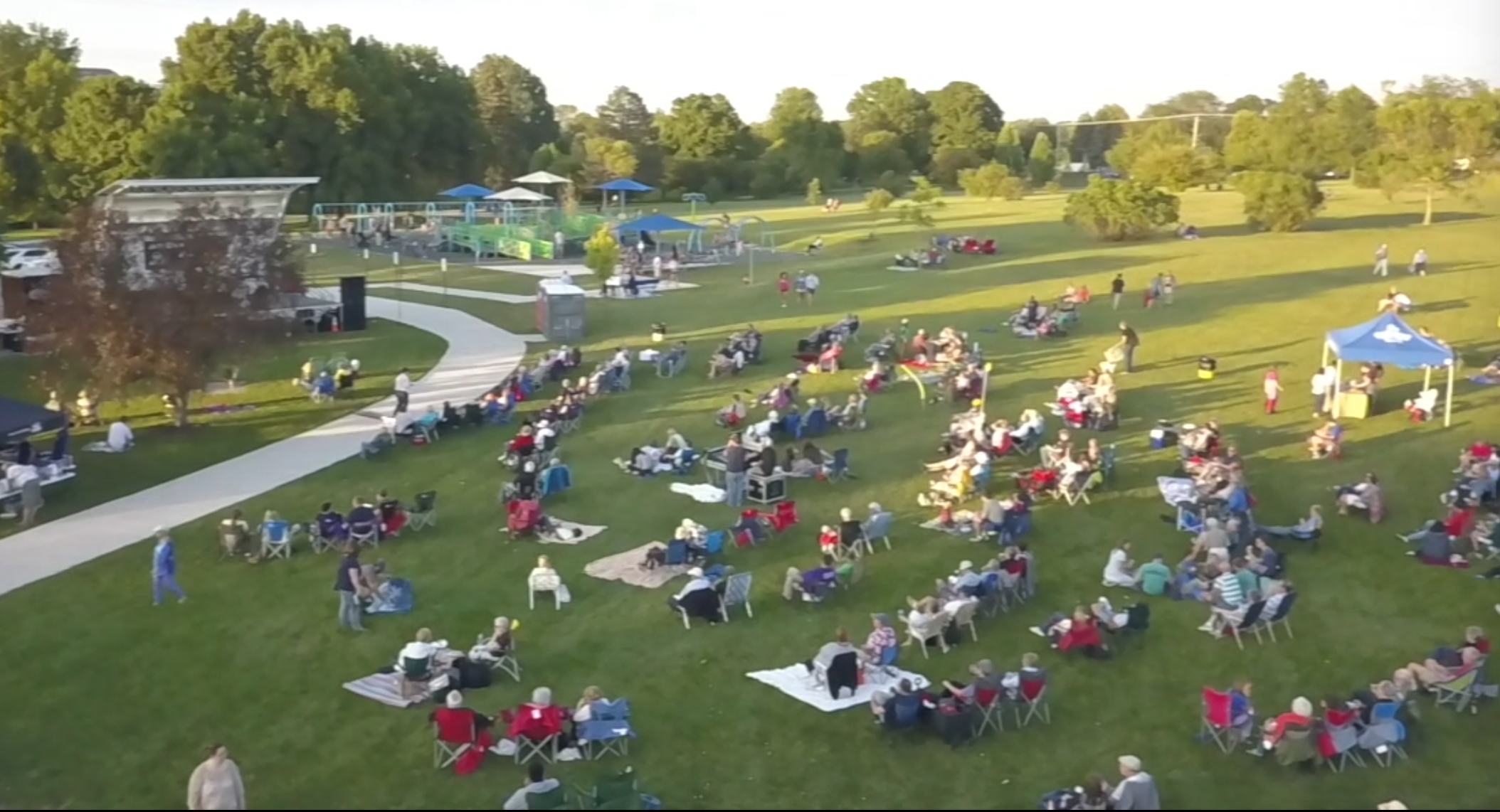 Birds Eye View of Jazz Under the Stars – Jazz 88.3 KCCK